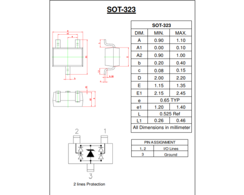BAV70W(LS): SwitchingDiodes (Small Signal Switching Diodes)